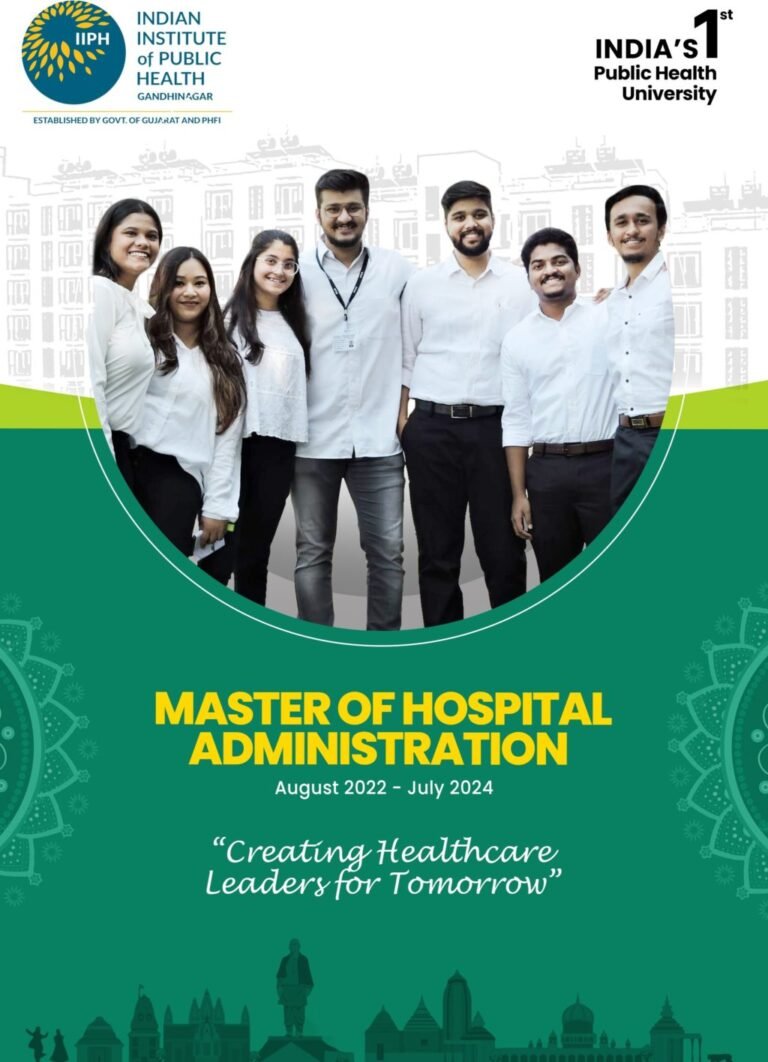Master of Hospital Administration (MHA)